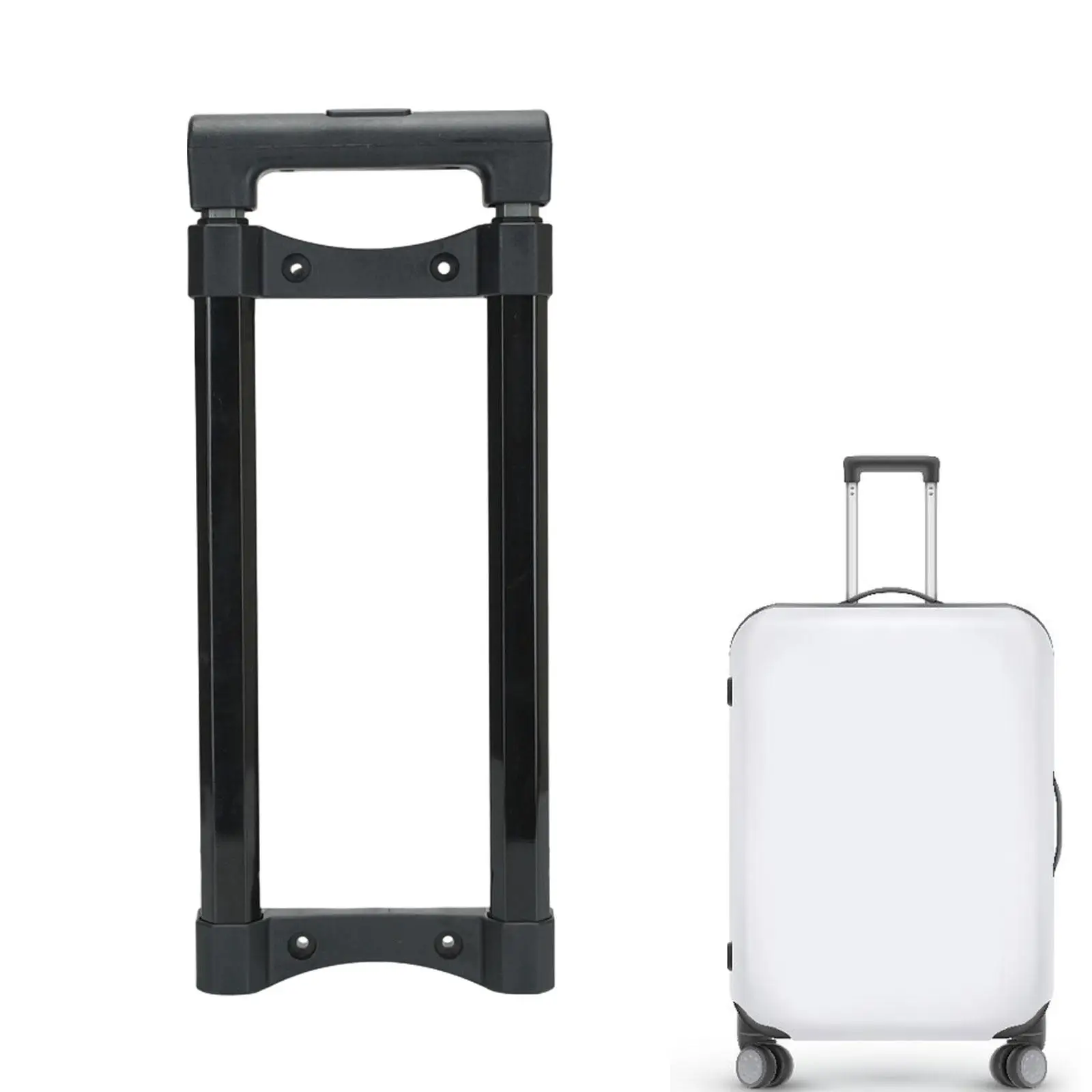 Replacement-Travel-Suitcase-Telescopic-Handle-Black-Professional-Length ...