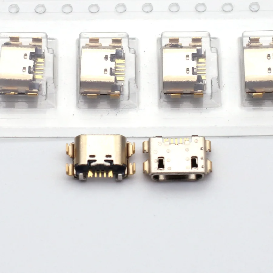 10-100pcs-Micro-Jack-USB-Charger-Charging-Port-Plug-Dock-Connector-For ...