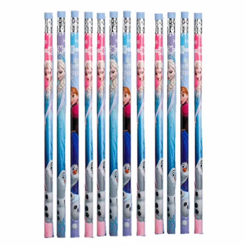 10PCS Frozen Party Favor Pencil Pinata Filler Girl Happy Birthday Party ...