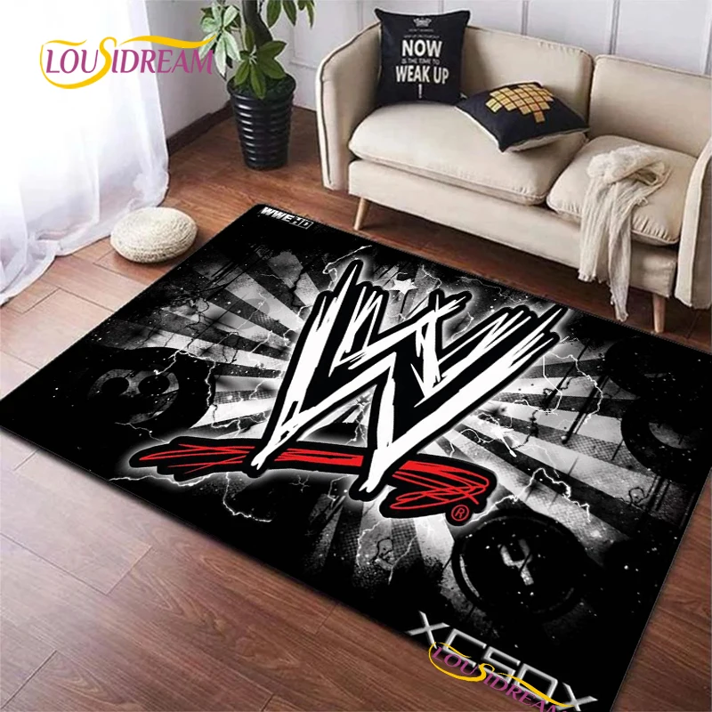 WWE-Wrestle-Mania-Carpet-yoga-area-rug-Living-Room-bedroom-Sofa-Coffee ...