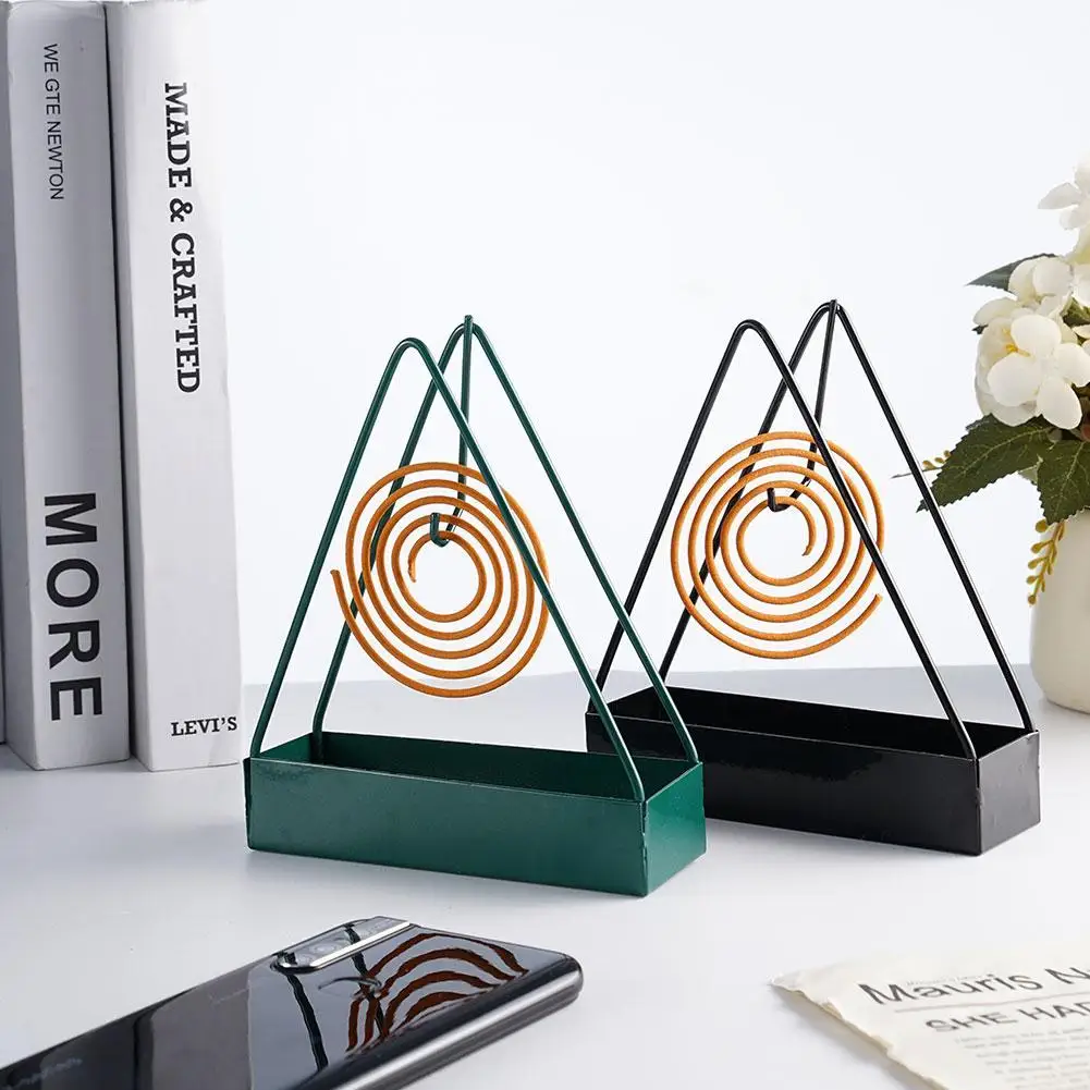 Iron-Mosquito-Coil-Holder-Incense-Holders-Coil-Incense-Burner-Frame ...