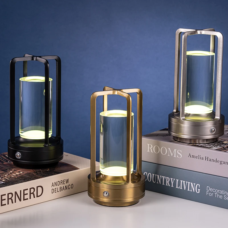 Light-Luxury-Atmosphere-Night-Light-Retro-Charging-Touch-Dimming ...