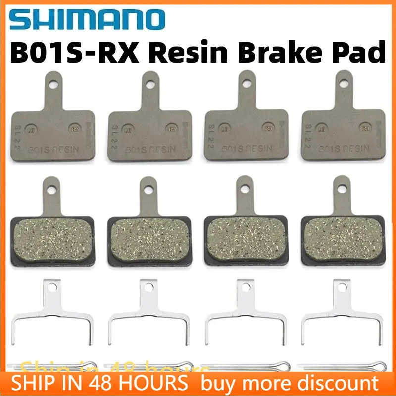 4-Pair-Shimano-B01S-B05S-Resin-Pads-MTB-Bicycle-Disc-Brake-Pad-for-BR ...
