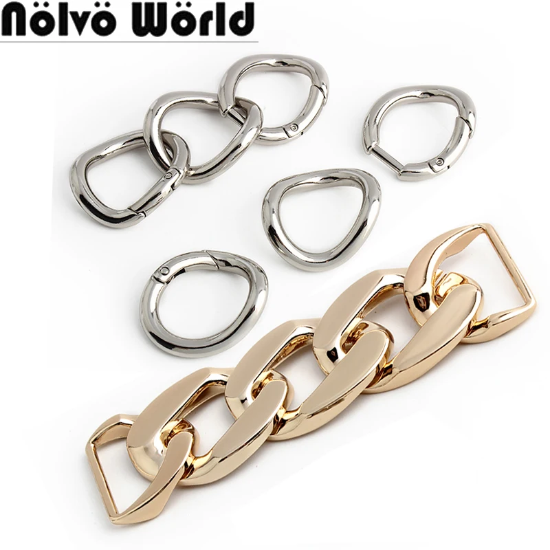2-5-20PCS-12-16CM-Durable-Metal-Removable-Chains-For-Women-Clutch ...