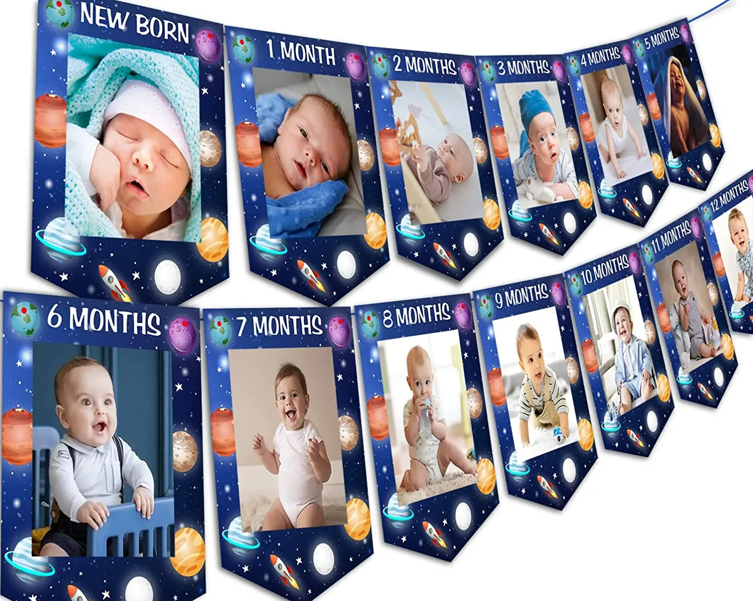 Outer-Space-1st-Birthday-Party-Decorations-First-Trip-Around-The-Sun ...