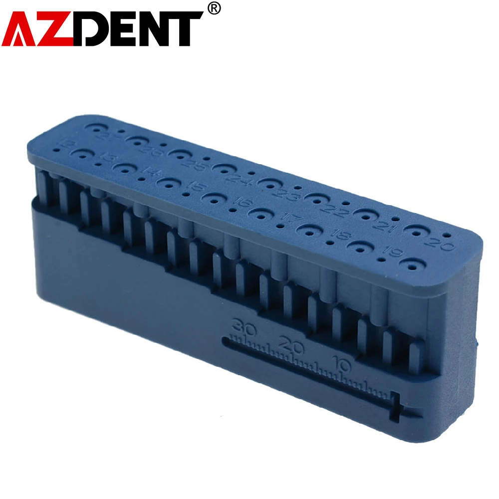 Dental Endodontic Ruler Block Files Measuring Tools Accessory Plastic ...