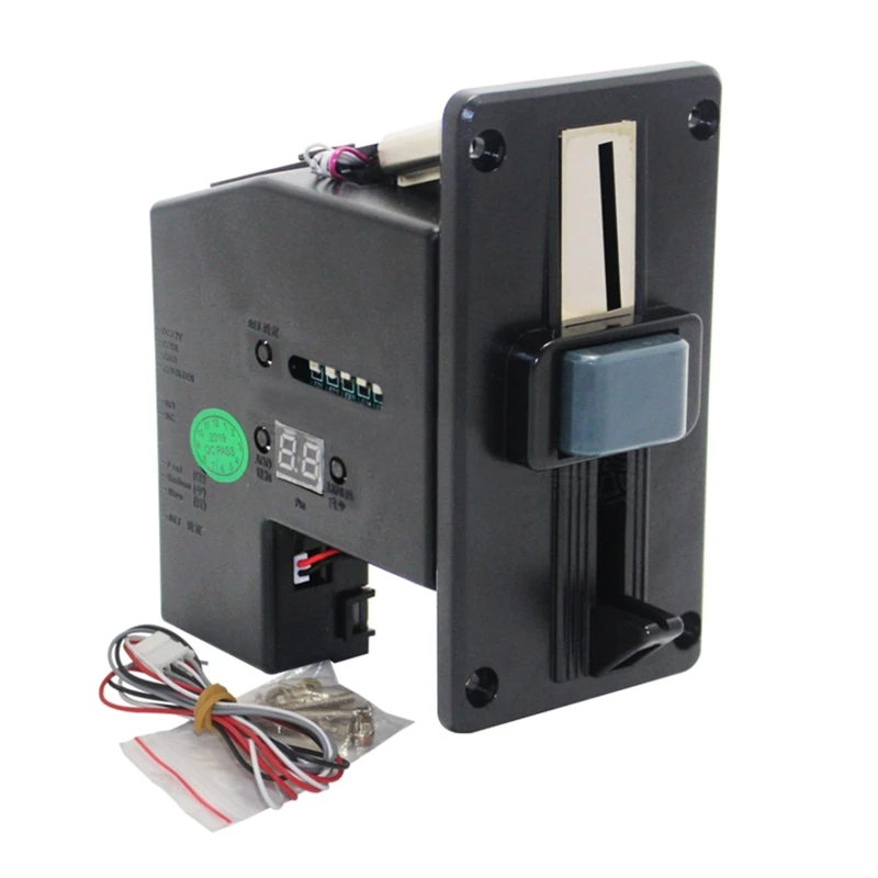 LED-Multi-Coin-Acceptor-Electronic-Roll-Down-Coin-Selector-Mechanism ...