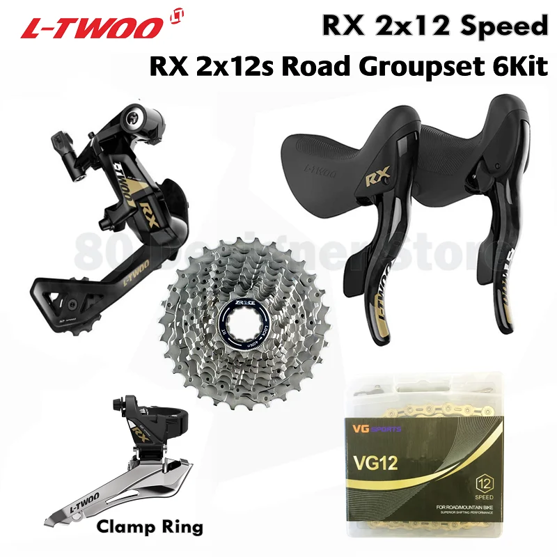 LTWOO-RX-2x12-Speed-24s-Road-Groupset-6Kit-Carbon-Fiber-ZRACE-12s ...