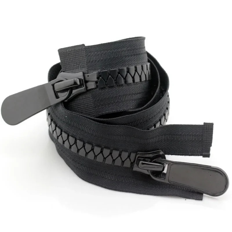 8-15-Double-Open-Zipper-Single-Open-Resin-Zipper-For-Down-Jacket-Coat ...