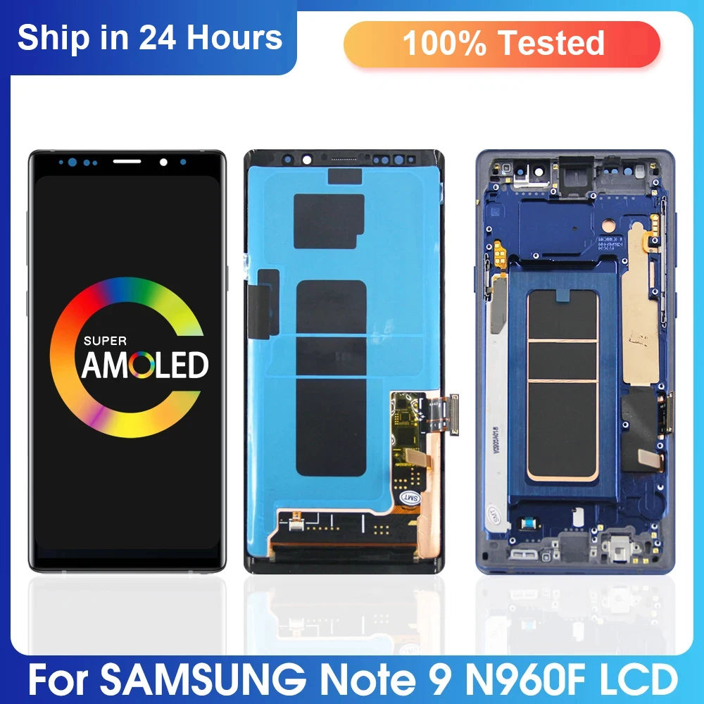 100-Tested-OLED-Display-Screen-For-Samsung-Galaxy-Note-9-Note9-LCD ...
