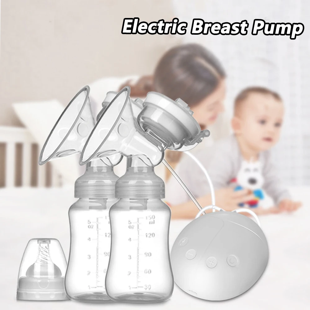 Portable-Electric-Breast-Pump-USB-Chargable-Full-Automatic-Milker ...