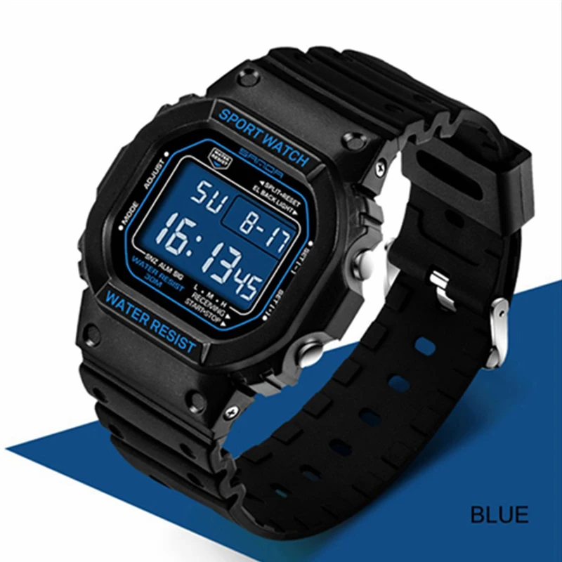 Professional-Sports-Watch-Men-Women-5Bar-Waterproof-Military-Watches ...