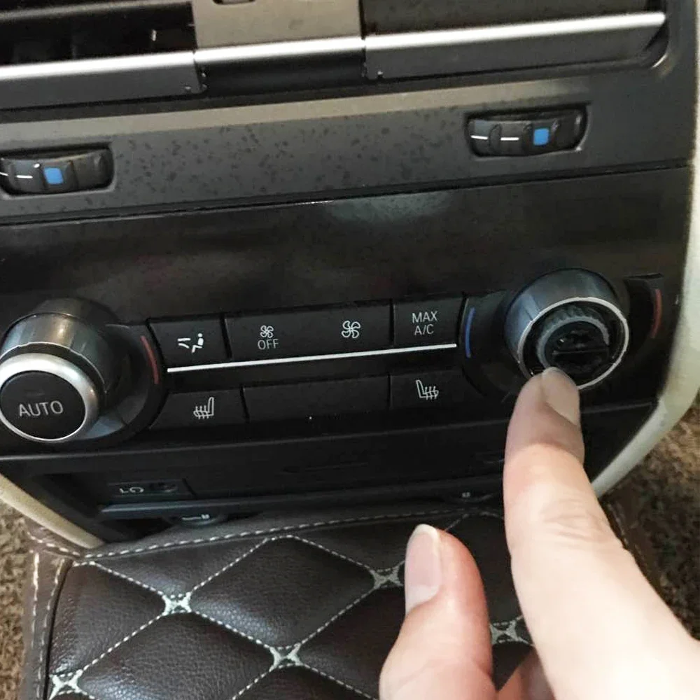 Rear Air Conditioning Temperature Adjustment Rotation Knob Control ...