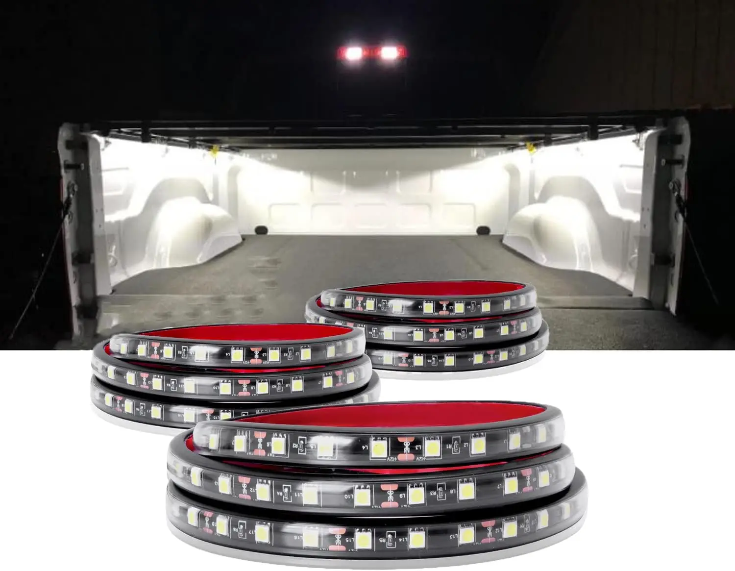 2Pcs-LED-Car-Lights-Strip-Truck-Cargo-Running-Light-Lamp-For-GMC-Sierra ...