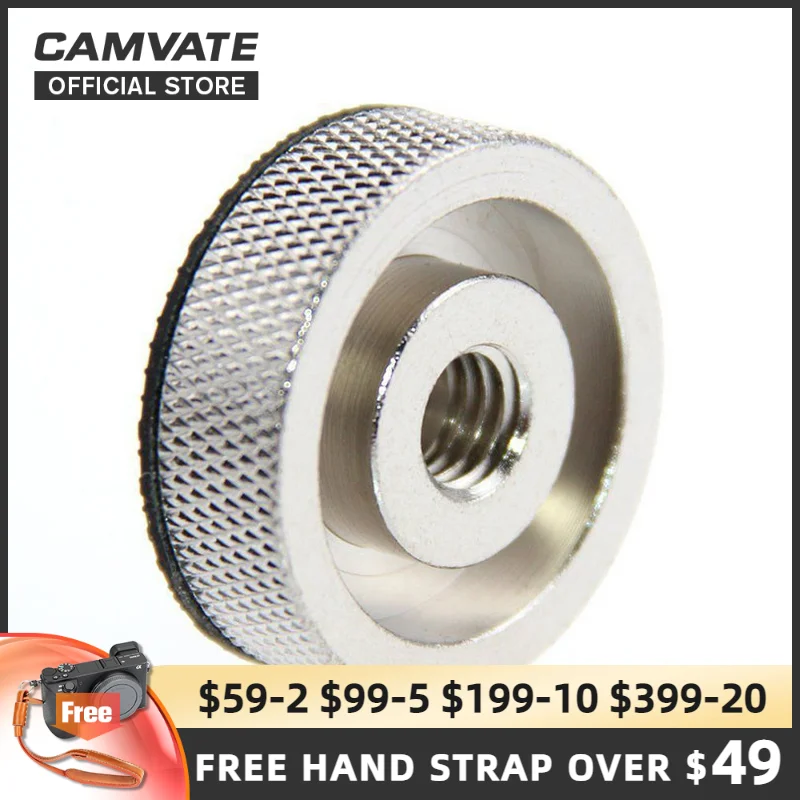 Camvate Stainless Steel 3 8 16 Female Screw Thread To 1 4 20 Male