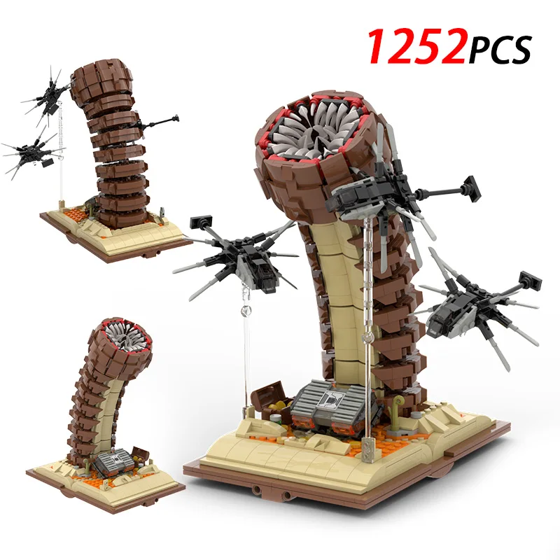 1252PCS-Movie-Duned-Sandworm-Building-Blocks-Set-Sci-Fi-Classic ...