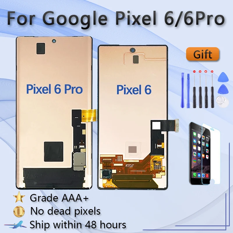 Original AMOLED For Google Pixel 6 GB7N6 Pixel 6 Pro LCD Display Touch ...