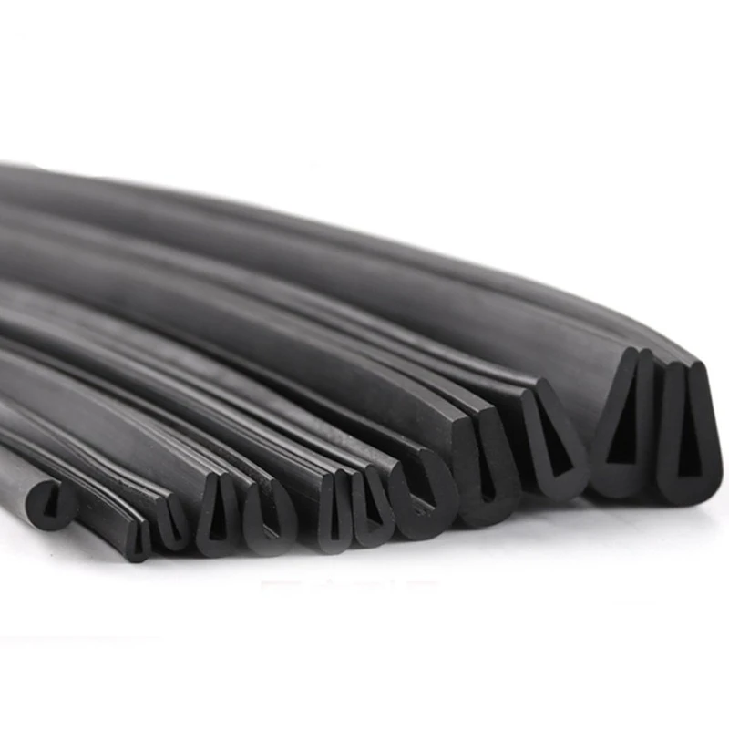 Rubber U Sealing Strip Edge Trim | U Rubber Strip Board Edge | Black ...