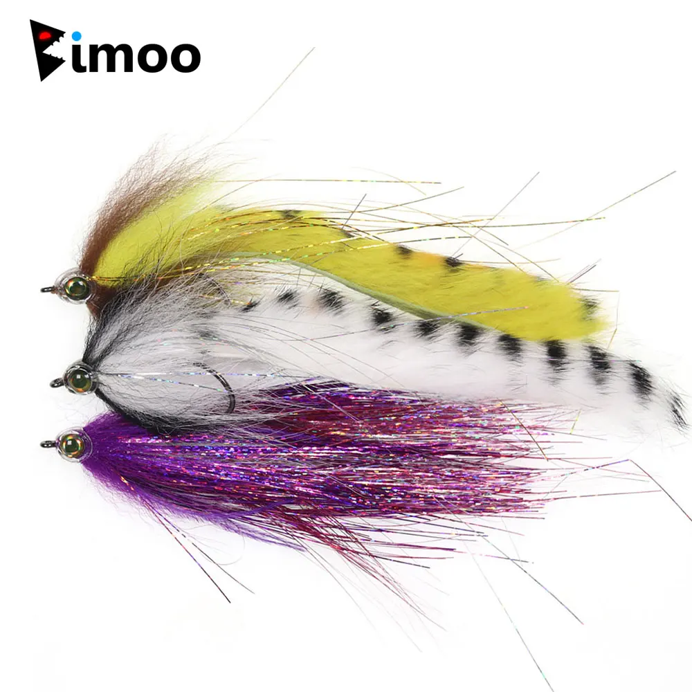 Bimoo-1-3PCS-3D-Fish-Eyes-Rainbow-Zonker-Streamer-Fly-Big-Hare-Strip ...