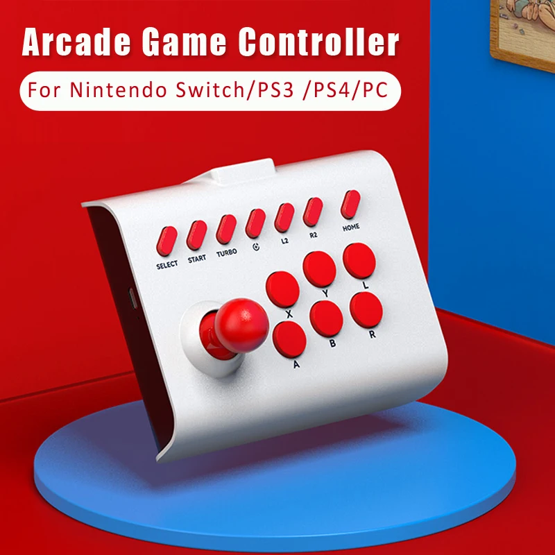 Controlador-Retro-Arcade-sem-fio-Gamepad-Compat-vel-com-Bluetooth ...