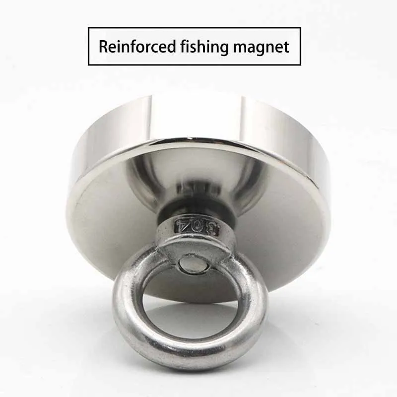 Stronger Neodymium Search Magnet Fishing Heavy Duty 200kg Rare Earth ...