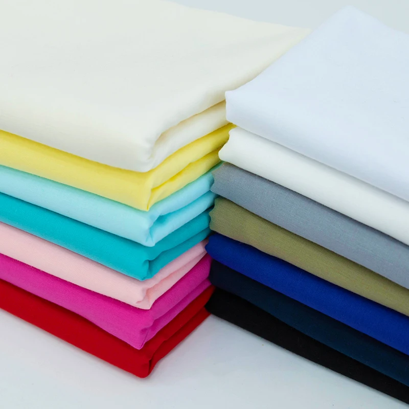 Pure Cotton Material Soft Pure White Clothing Lightweight Lining Fabric ...