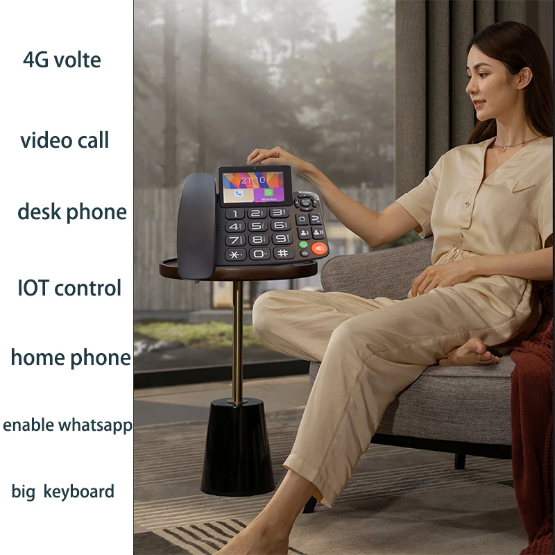 Smart Lte 4g Fixed Wireless Landline Android 9.0 With 4g Sim Network ...