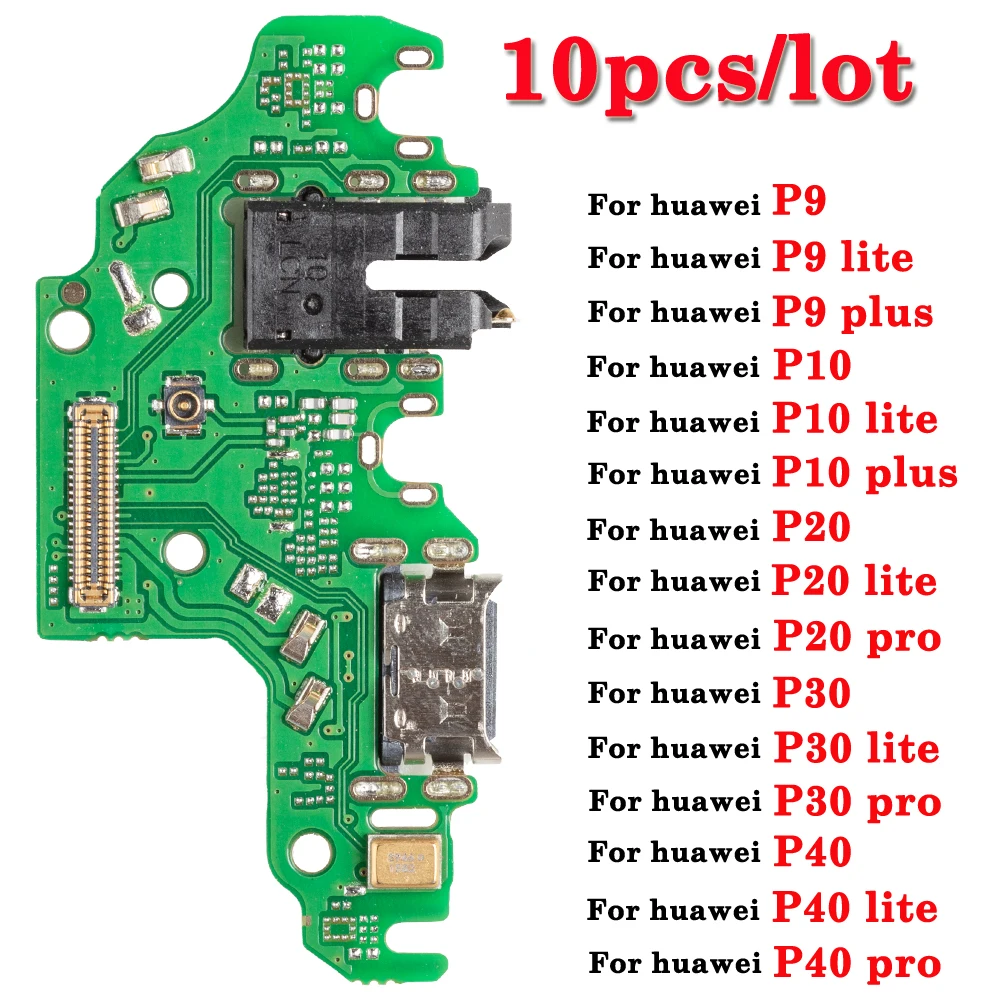 10pcs/lot Dock Connector Charging Charger Port Flex For Huawei P9 P10 ...