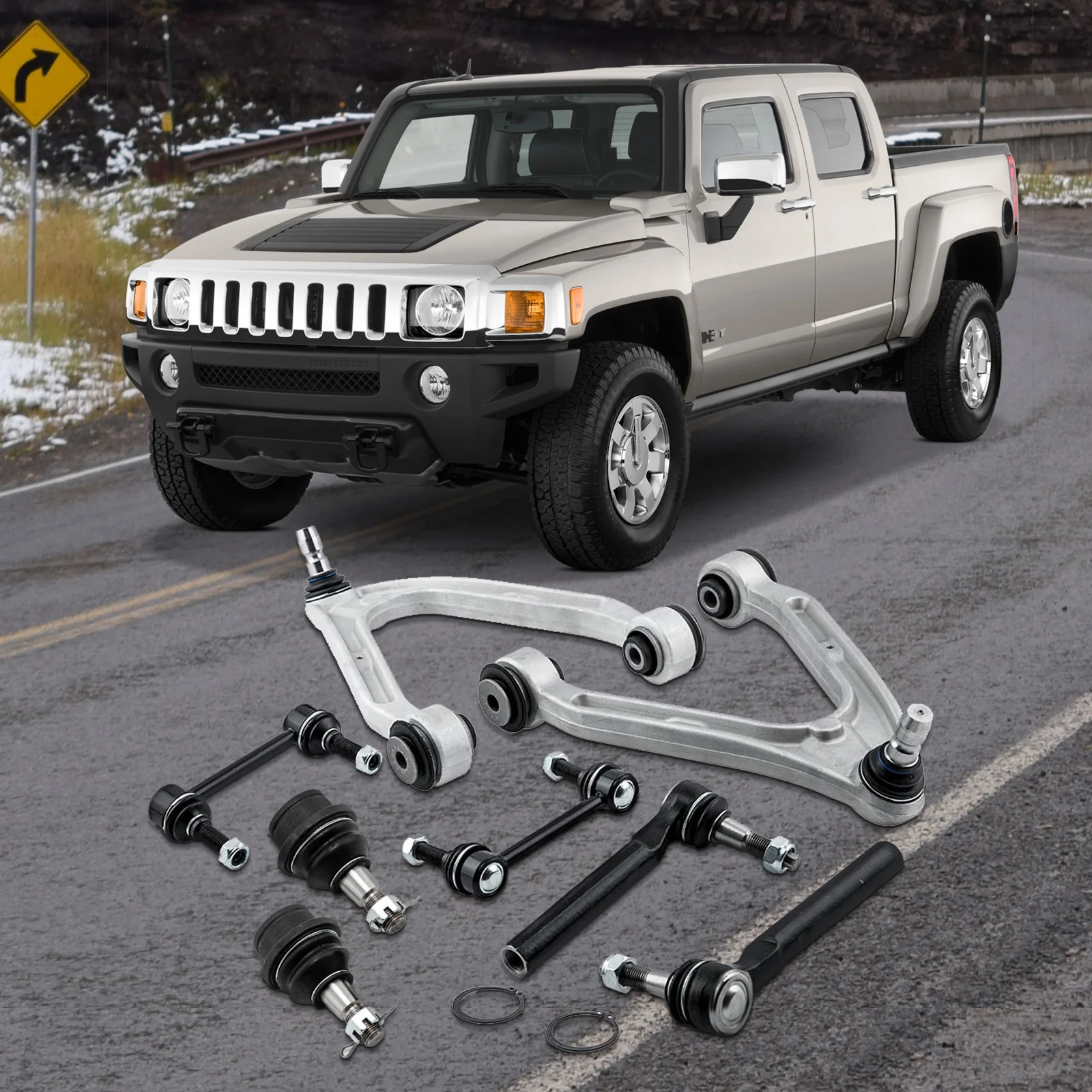 Hummer H3 Truck Lifted