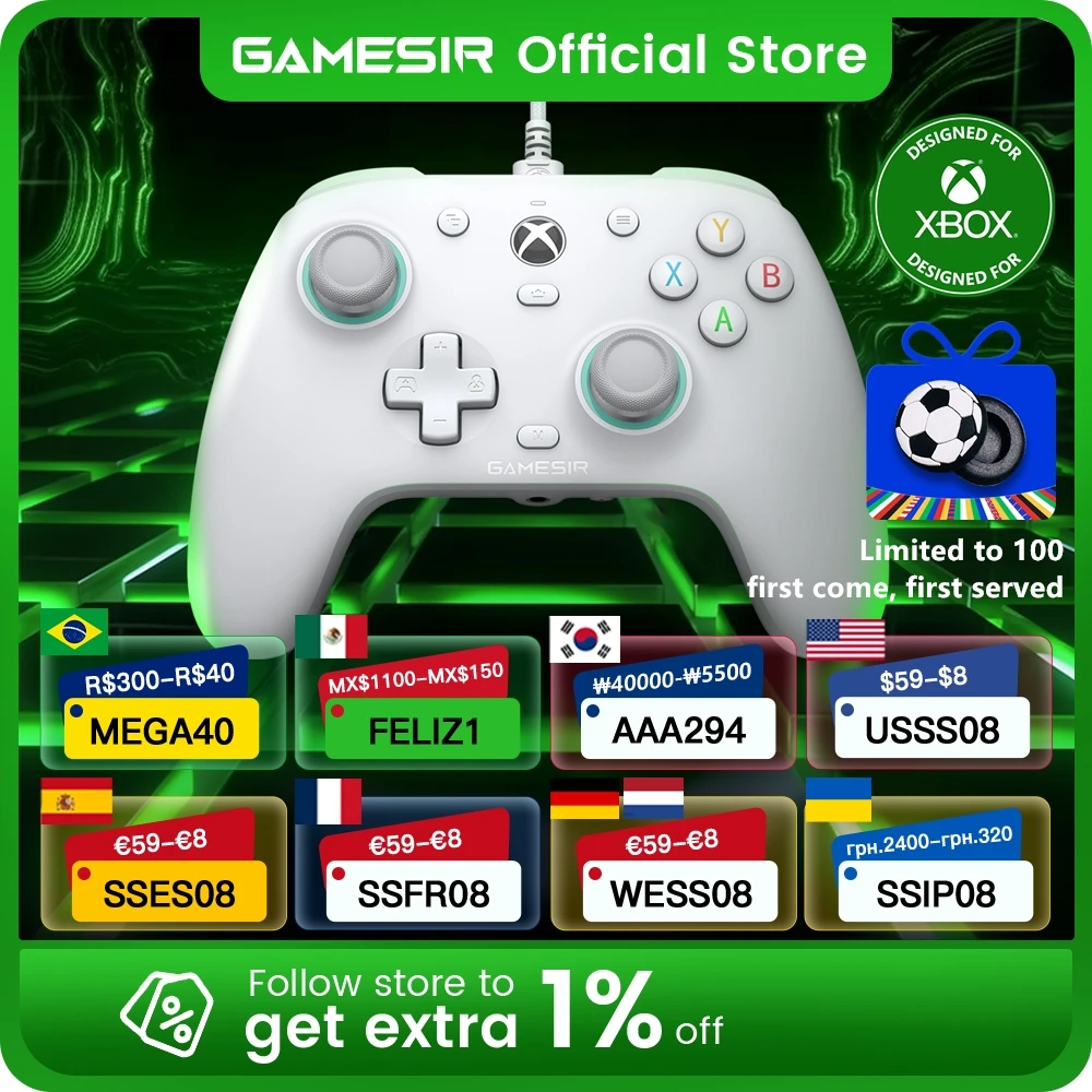 GameSir-G7-SE-Xbox-Controller-Wired-Gamepad-for-Xbox-Series-X-Xbox ...