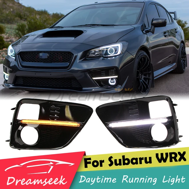 2011 Subaru Outback Fog Light Sequential LED DRL Fog Light Bezels For ...
