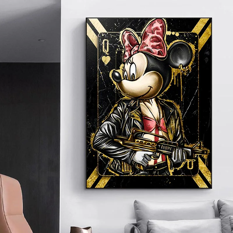 Gangster Drawings Of Mickey Mouse