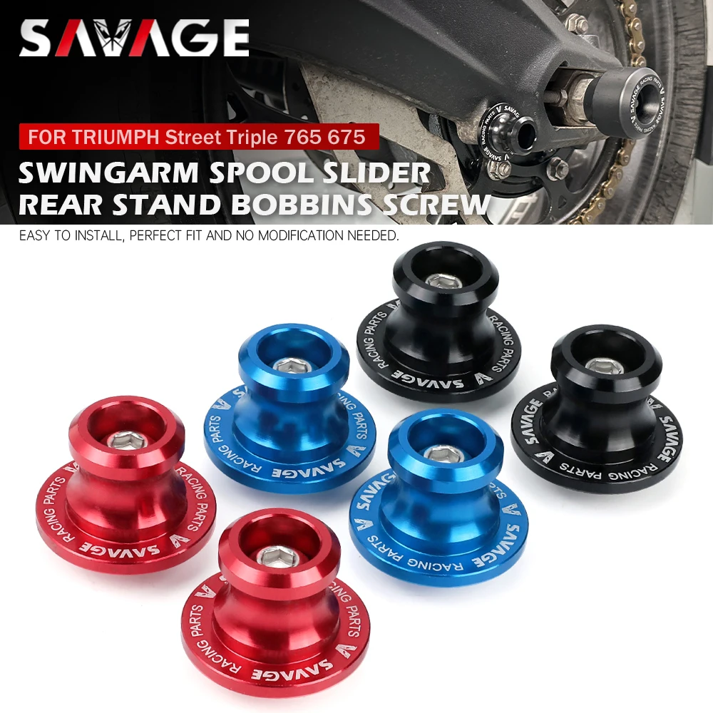Curseur de bobines de bras oscillant, pour Street Triple 765 RS Daytona ...