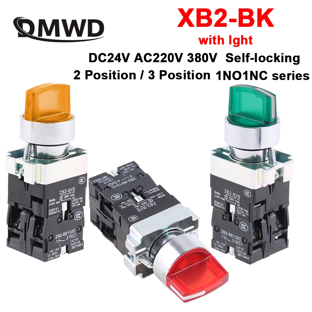 XB2-BK3365-BK3465-3-Positions-XB2-BK2465-BK2365-2-Positions-Rotary ...