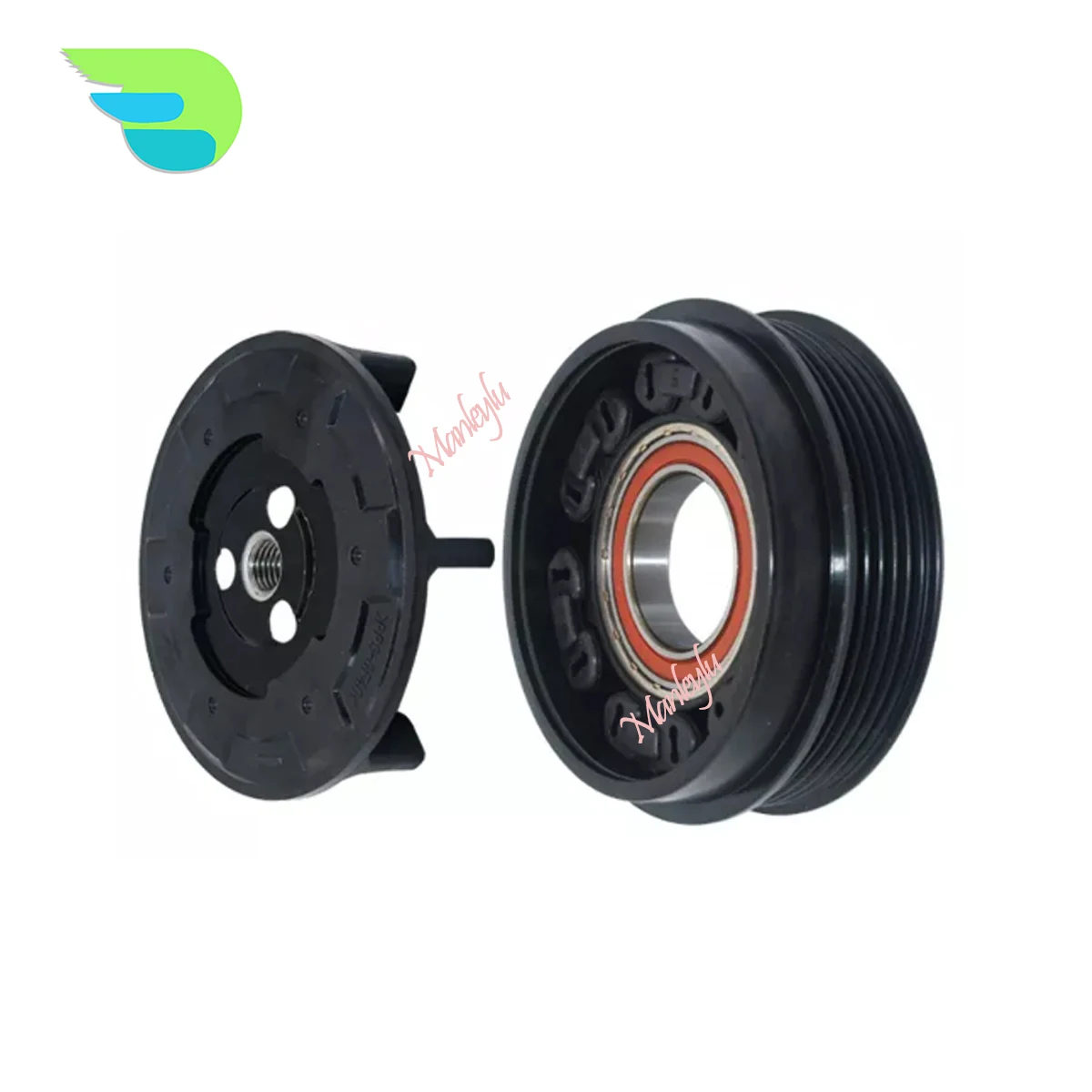AC Compressor Clutch Pulley 6SEU16C For MERCEDES A W169 CDI B W245 ...