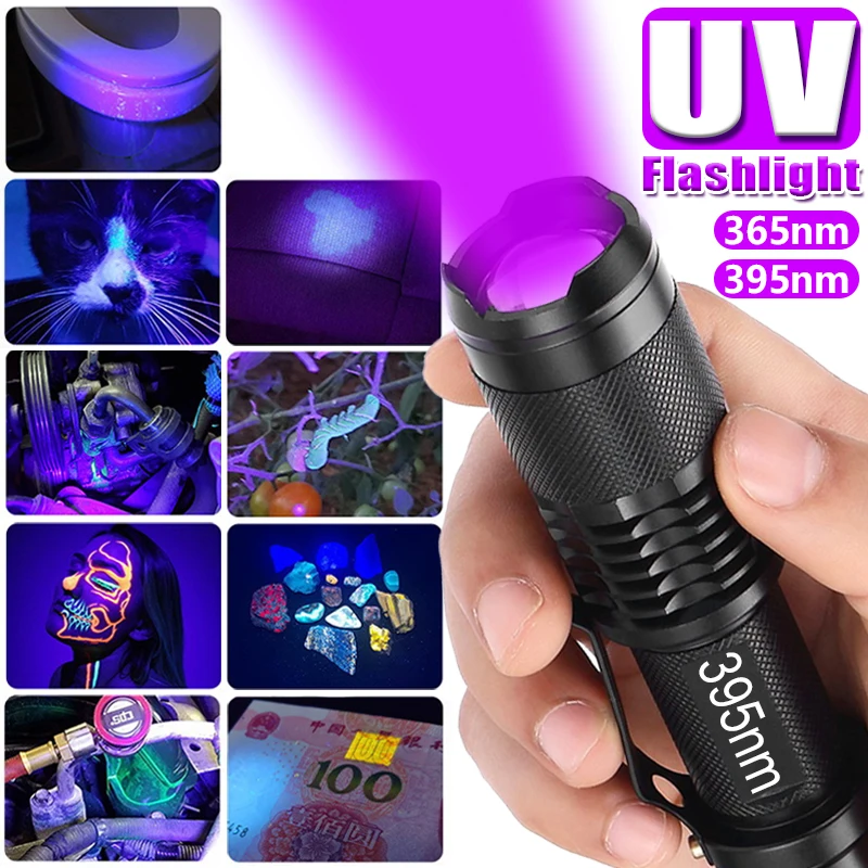 Linterna-LED-UV-alimentada-por-bater-a-antorcha-ultravioleta-con-zoom-linternas-ultravioleta ...