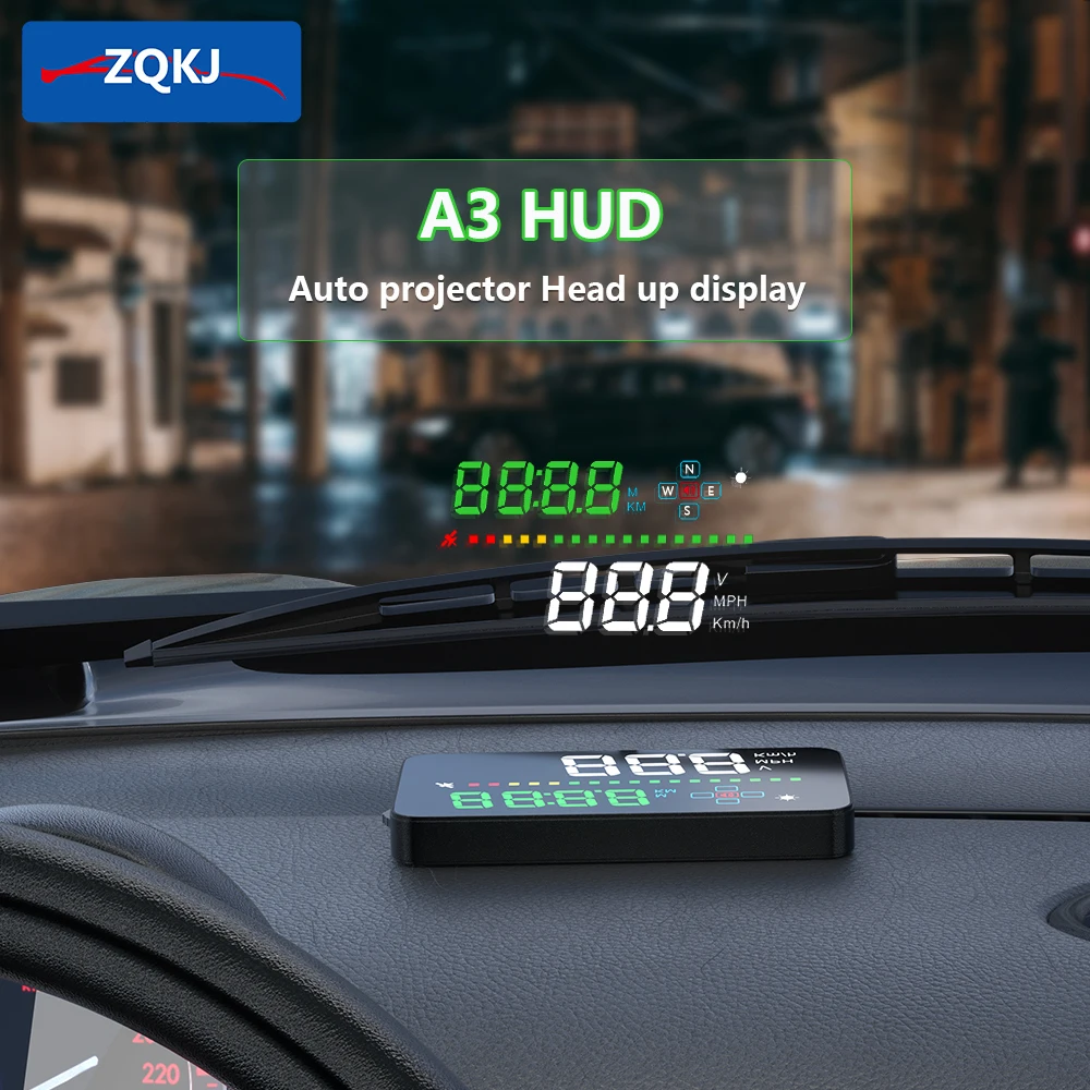 ZQKJ-A3-HUD-GPS-for-All-Car-Digital-Head-Up-Display-Auto-Alarm-Speedometer-Electronics ...