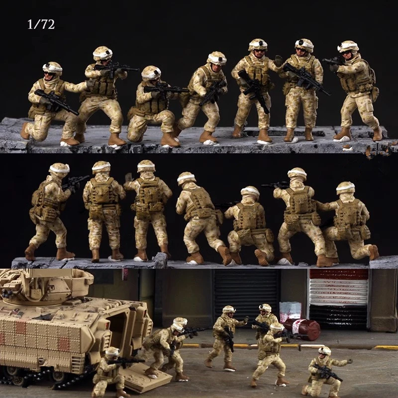 1-72-Scale-Model-US-Marine-Corps-7Pcs-Soldiers-Action-Figure-Dolls-Toys ...