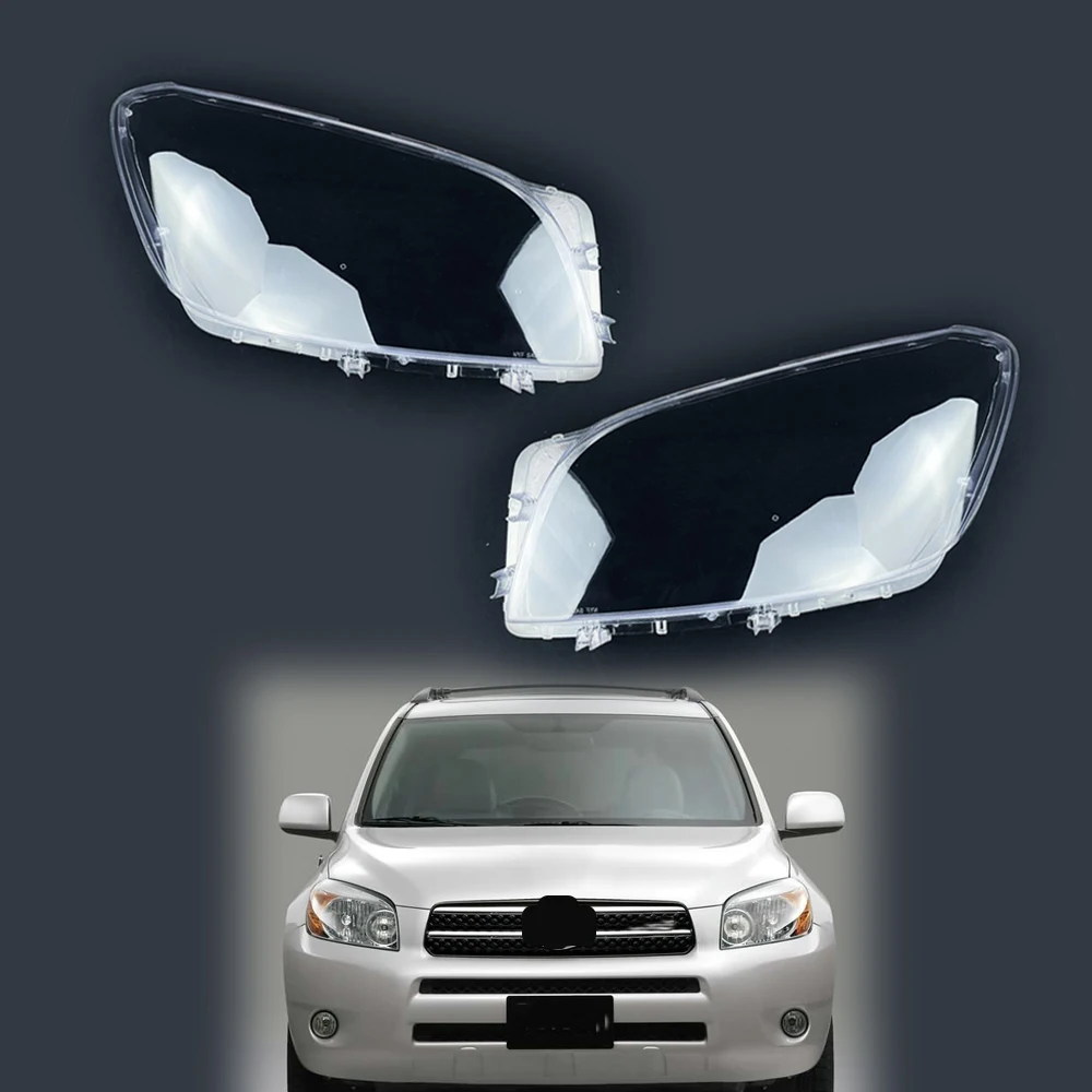 For Toyota RAV 4 RAV4 2005-2008 Car Headlight Lens Cover Headlamp ...