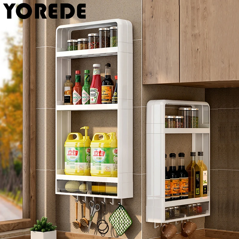 Spice Kitchen Organizer Storage Container | Kitchen Storage ...