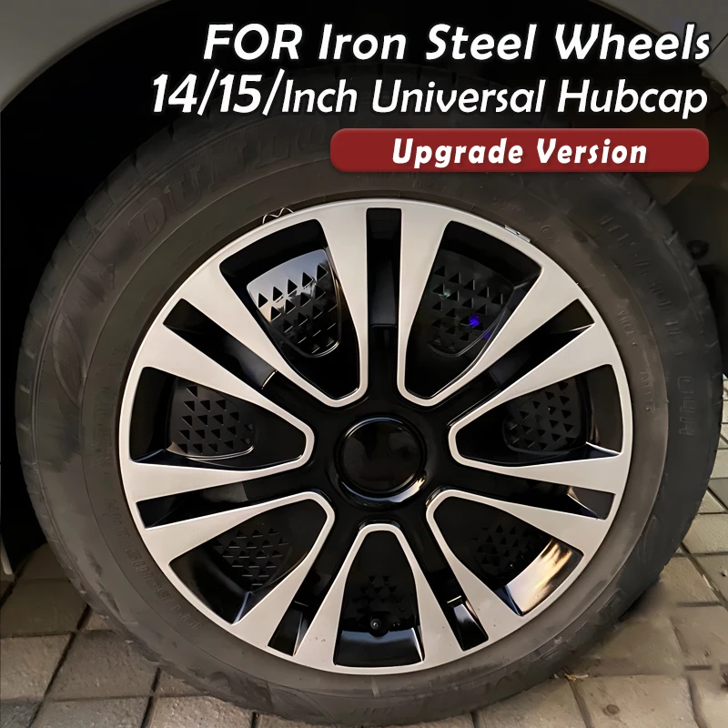 4PCS Hubcap Universal Wheel Cover R14 R15 Replacement Hub Caps Wheel ...