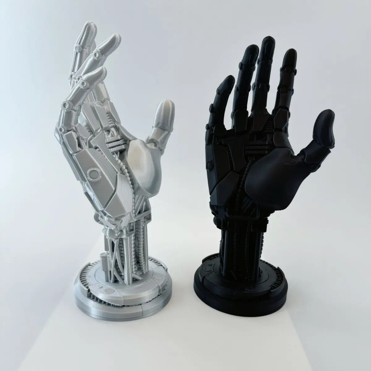 Iron-Hand-Action-Figure-Toys-Manipulator-Machine-Hand-Desk-Decor-Model ...