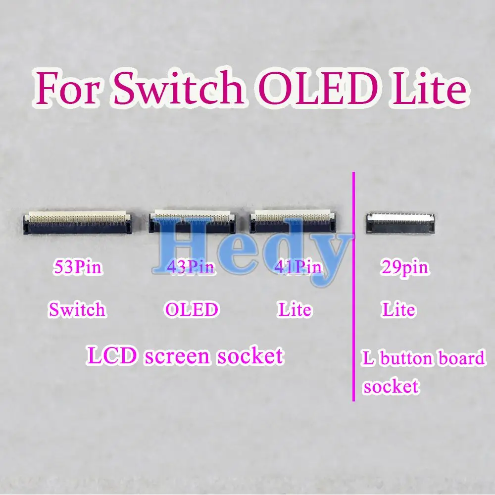 10PCS-Motherboard-LCD-Display-Screen-Flex-Cable-Clip-Ribbon-Connector ...