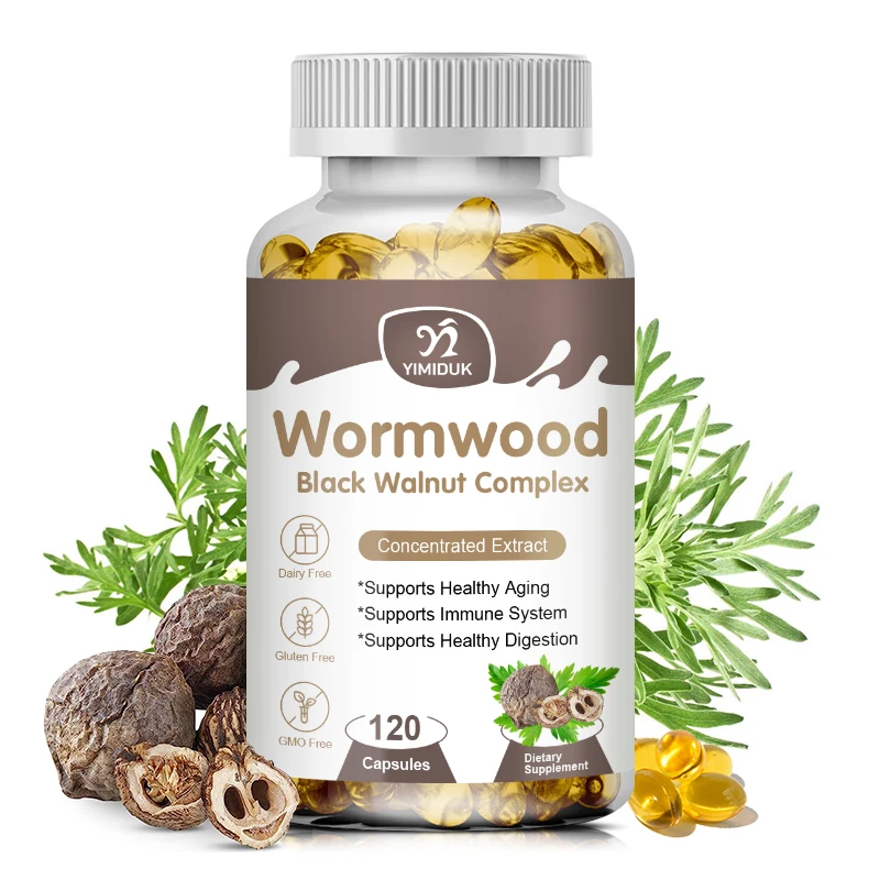 Wormwood-Black-Walnut-Complex-Extract-Capsules-Supports-Immune-System ...