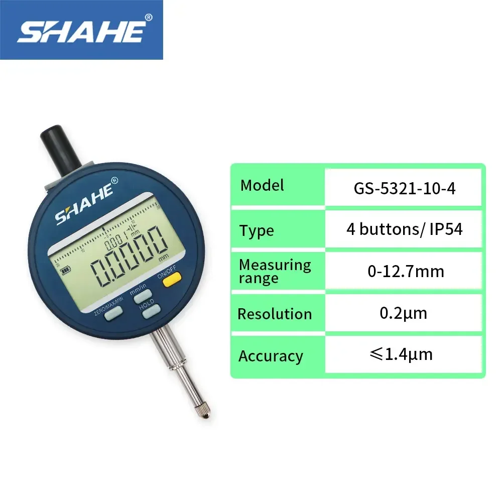 SHAHE-0-2-m-High-Resolution-Digital-Dial-Indicator-0-5-12-7mm-Precision ...