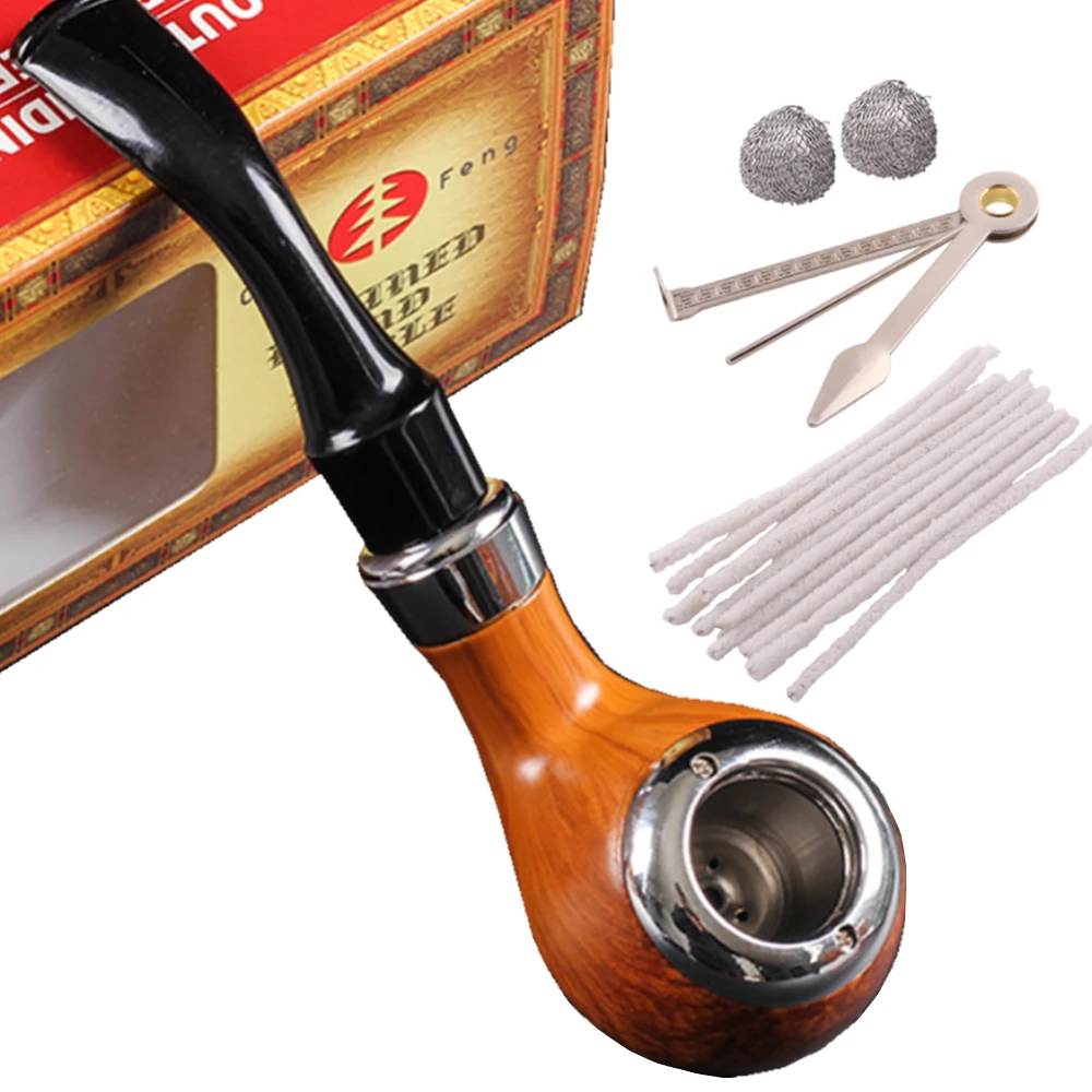 Mini-Curved-Resin-Tobacco-Smoking-Pipe-Bent-Pipe-Herb-Grinder-Cigarette ...