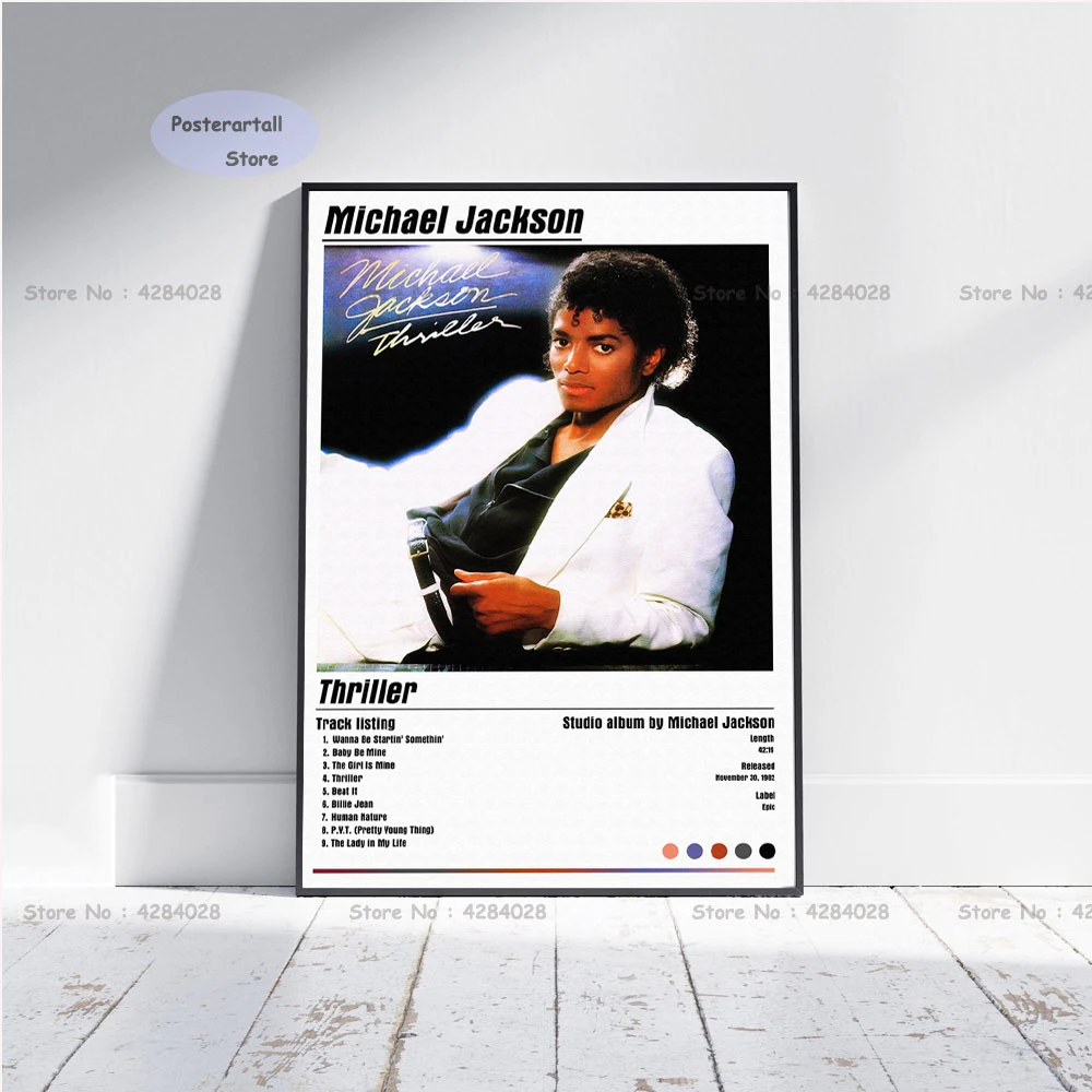 Michael Jackson Thriller Album Art