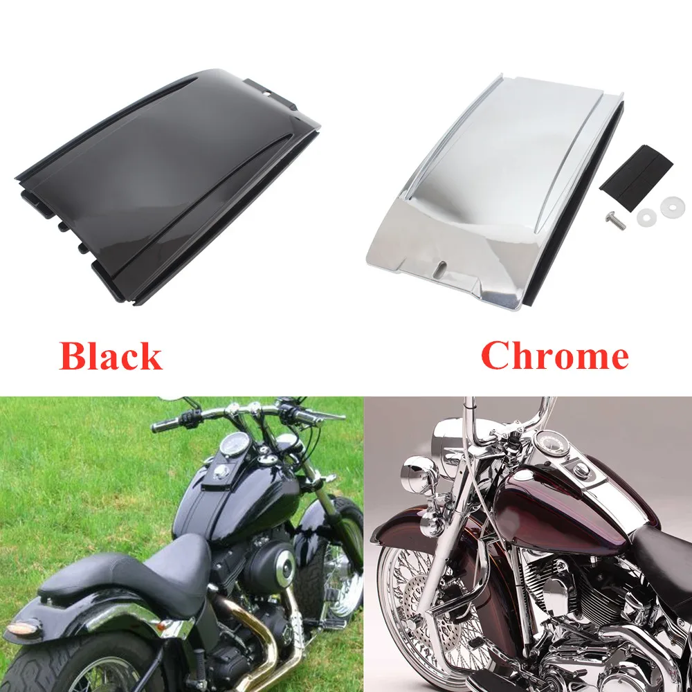 New Motorcycle Chrome Black Lower Dash Panel Extension ABS Plastics For ...