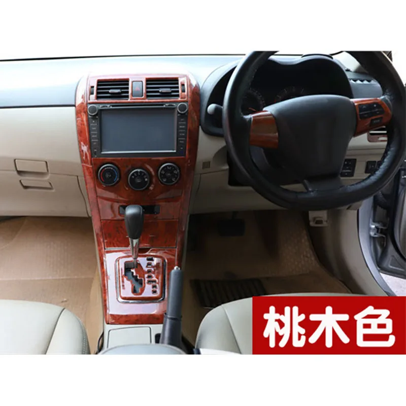 Right-hand-drive-Car-Center-Console-Outlet-Sticker-Gear-Panel-Cover ...