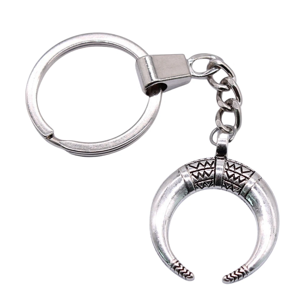 1pcs-Horns-Crescent-Moon-Motorcycle-Keychain-Car-Accessories-Jewelry ...